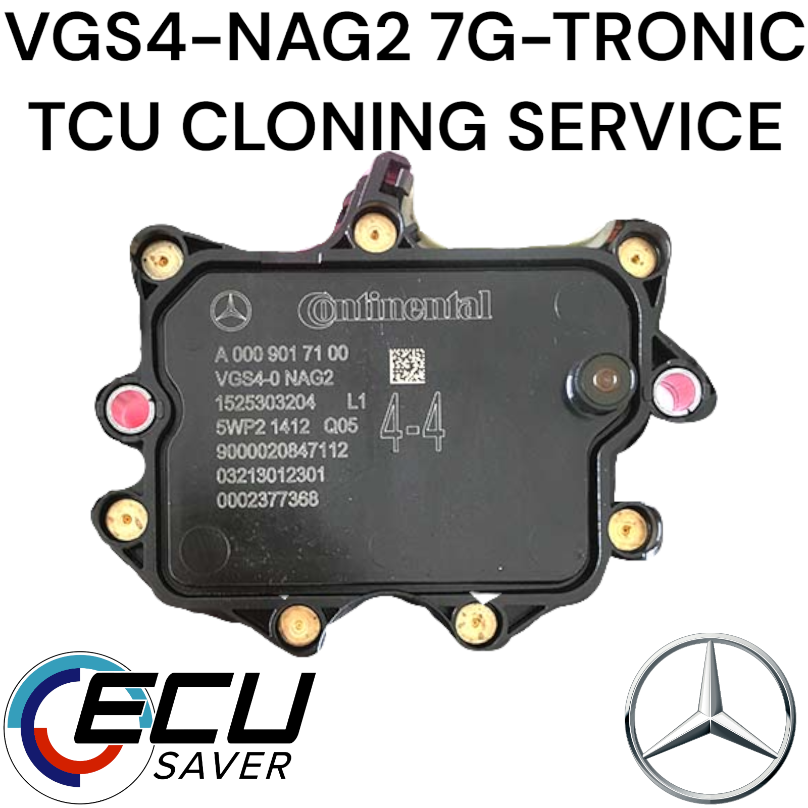 🔥 MERCEDES BENZ FBS4 VGS4-NAG2 7G-TRONIC 722.9 TCU MAIL IN CLONING ...