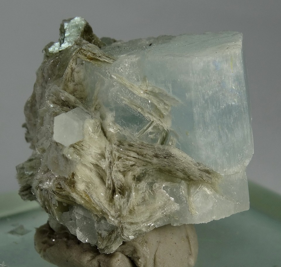 78 CARATS AQUAMARINE var BERYL WITH MICA FELDSPAR PAKISTAN, (AP-35), | eBay