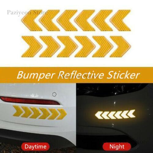 Car Reflective Sticker Car Bumper Door Edge Guard Decal Safety Warning ...