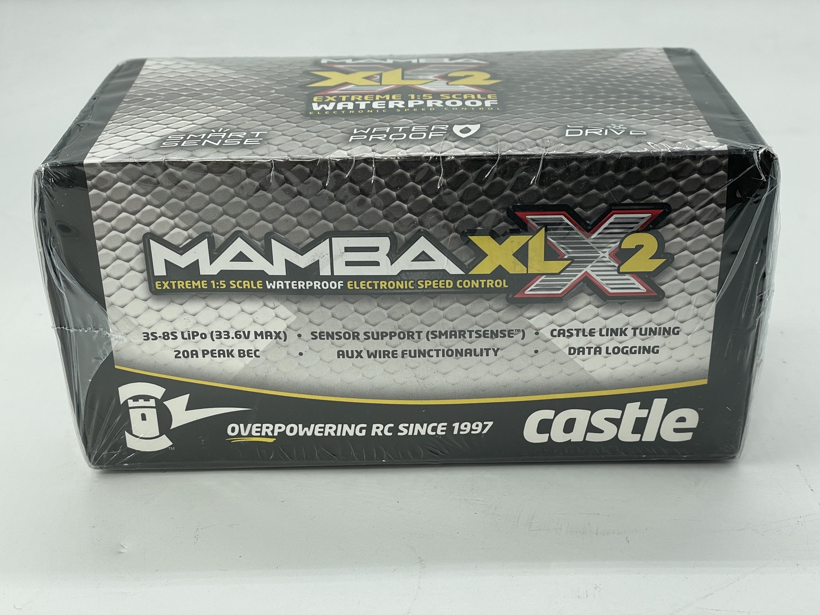 Castle Creations Mamba XLX2 1/5 Scale Sensored Brushless Factory Sealed ...