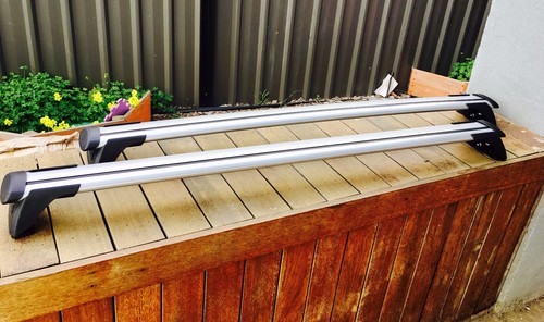 2x NEW Aerodynamic Cross bar / Roof rack for Ford Falcon Wagon BA/BF ...