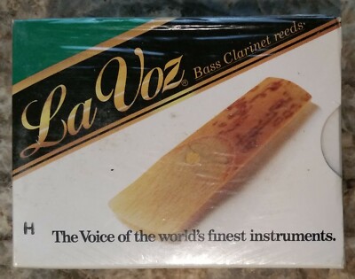 La Voz Bass Clarinet Reeds, Strength Hard, 10-pack NEW!! | eBay