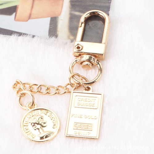 Unisex Letter Key Ring Card Pendant Mobile Phone Case Chain Bag Decor ...