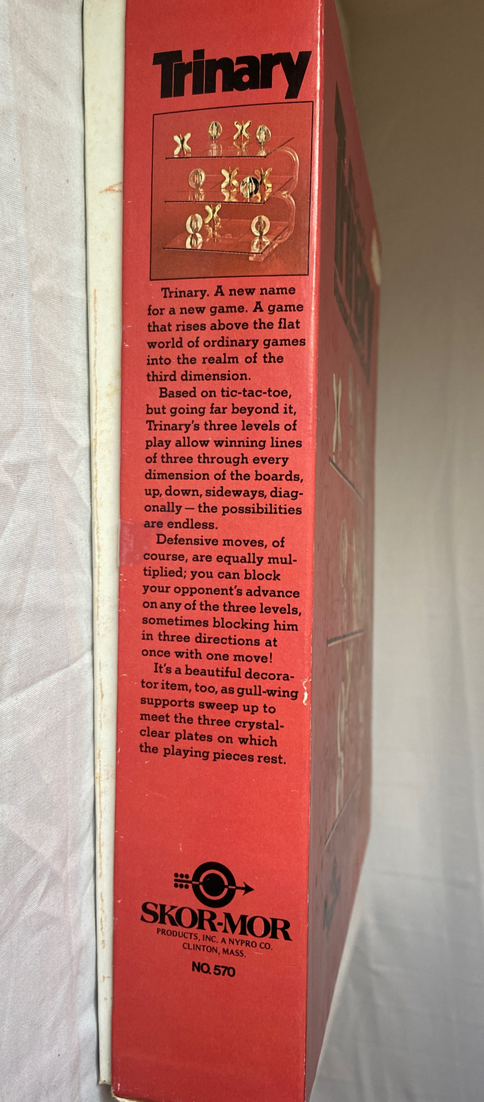 Vintage 1970s Skor-Mor The Game Of Trinary Dimensions Beyond Tic Tac ...