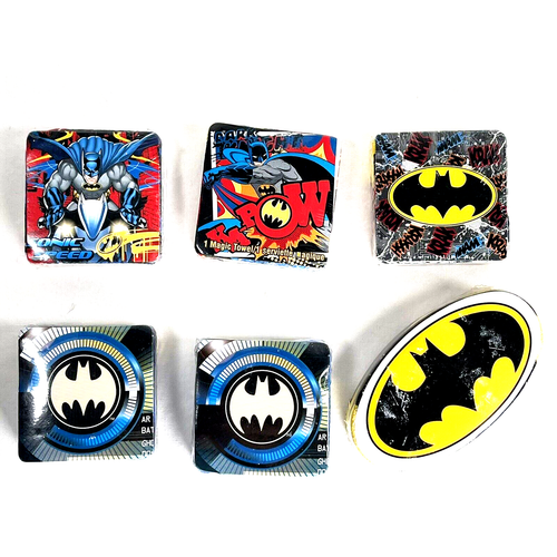 Lot Of 6 Magic Towel Batman Magic Towels | eBay