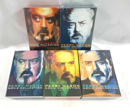 Perry Mason Complete Movie Collection Volume 1-5 (DVD) Brand New ...