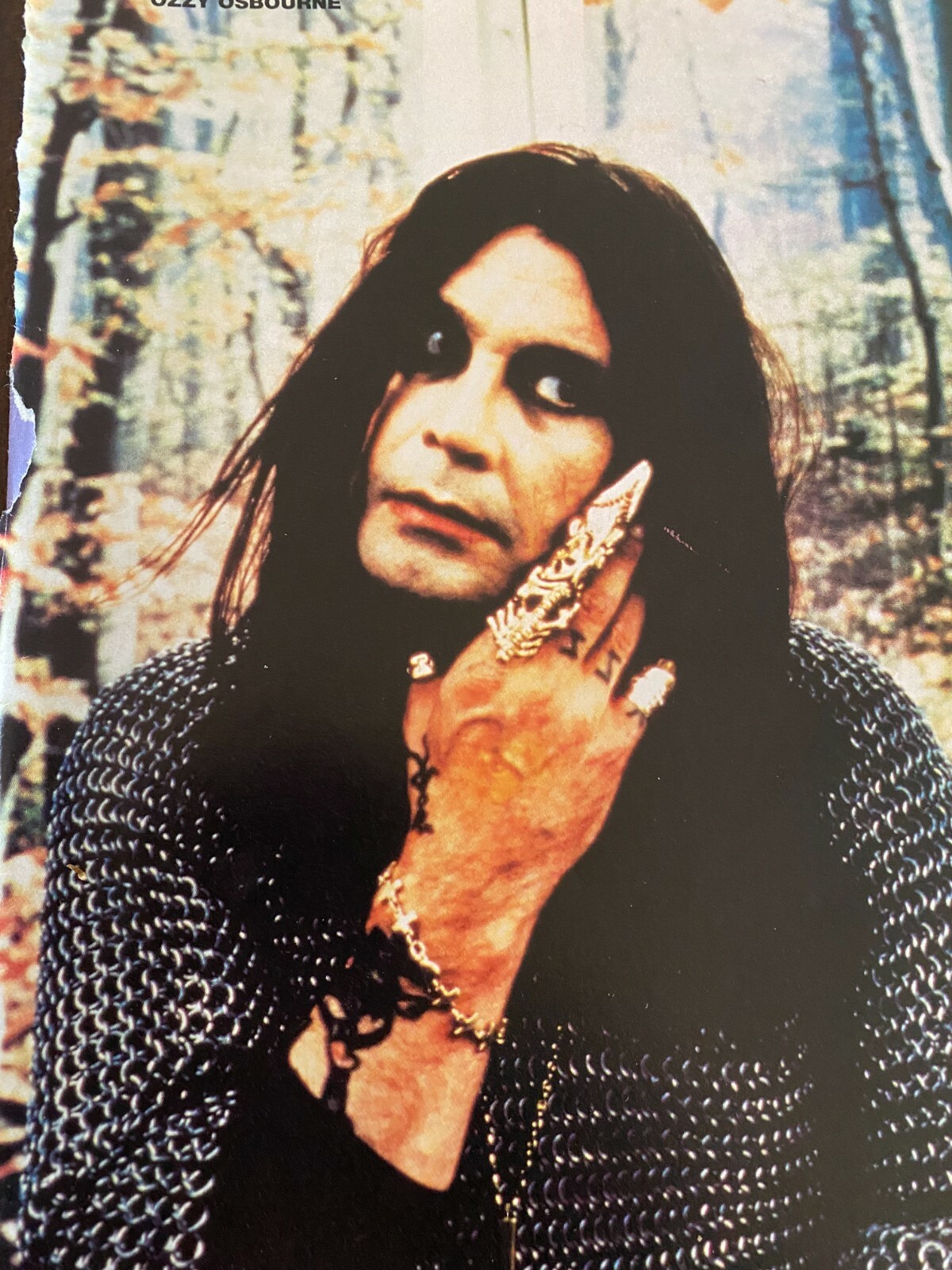Ozzy Osbourne, Full Page Vintage Pinup | eBay