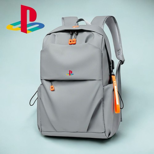 PlayStation Logo Versatile Backpack | Water Resistant | USB