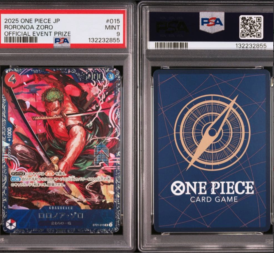 PS9 Roronoa Zoro ST21-015 Flagship Battle 2025 Prize ONE PIECE Card | eBay