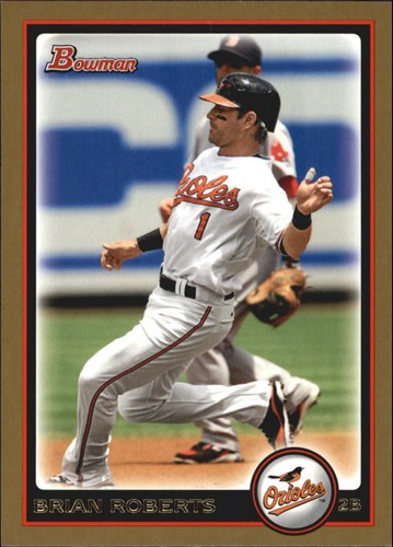2010 Bowman Baseball Gold #37 Brian Roberts | eBay