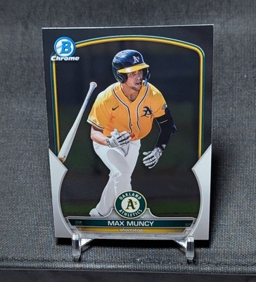 Max Muncy Chrome Prospect Rookie 2023 Bowman Card #BCP-87 Oakland ...