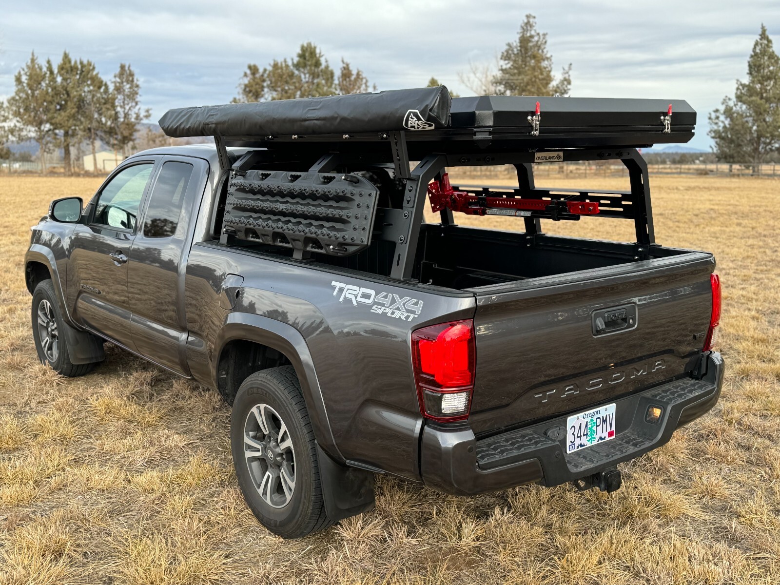 Universal Fit Overland Axis Truck Bed Rack Mounting Brackets for ...