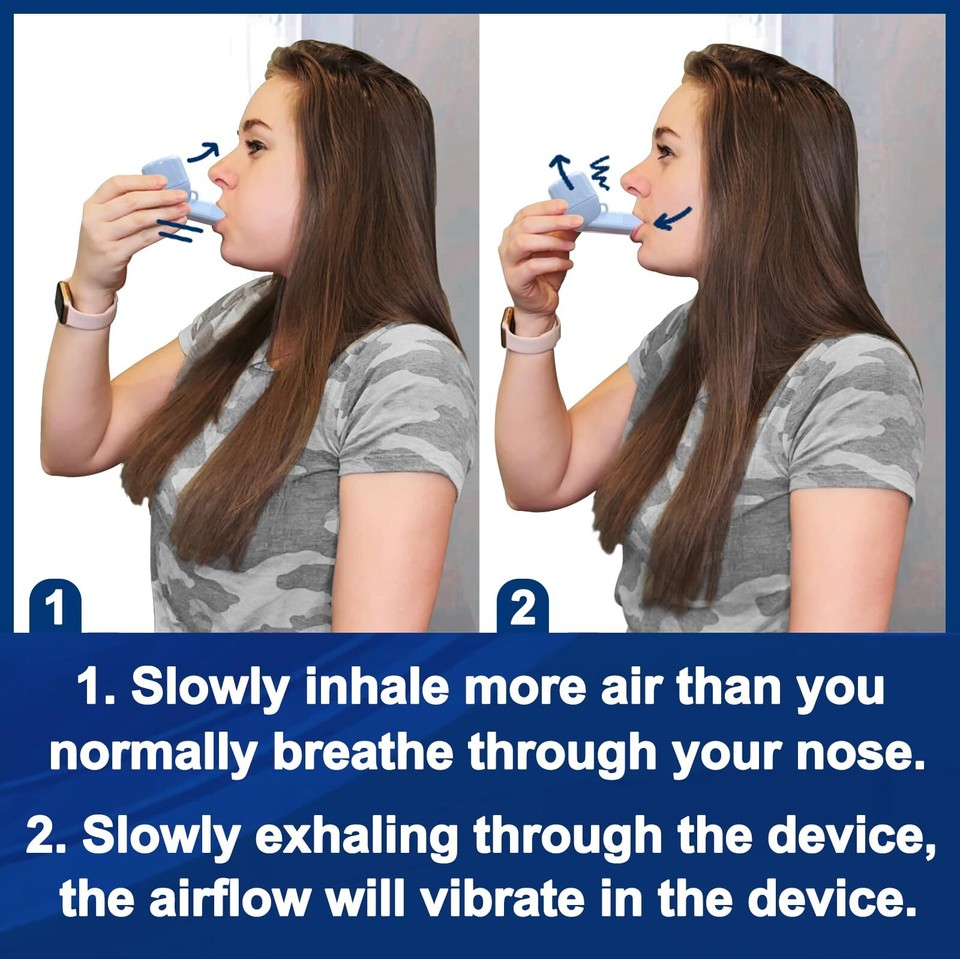 mucus clearance and lung expansion device flutter valve mucus removal ...