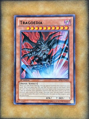 Yugioh Tragoedia BP01-EN020 Rare 1st Ed NM | eBay