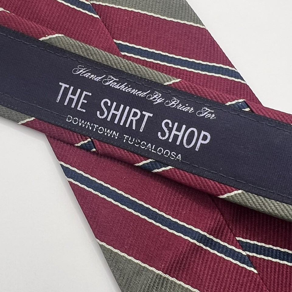 Vintage Traditional Briar Men’s Tie The Shirt Shop Hand fashioned ...