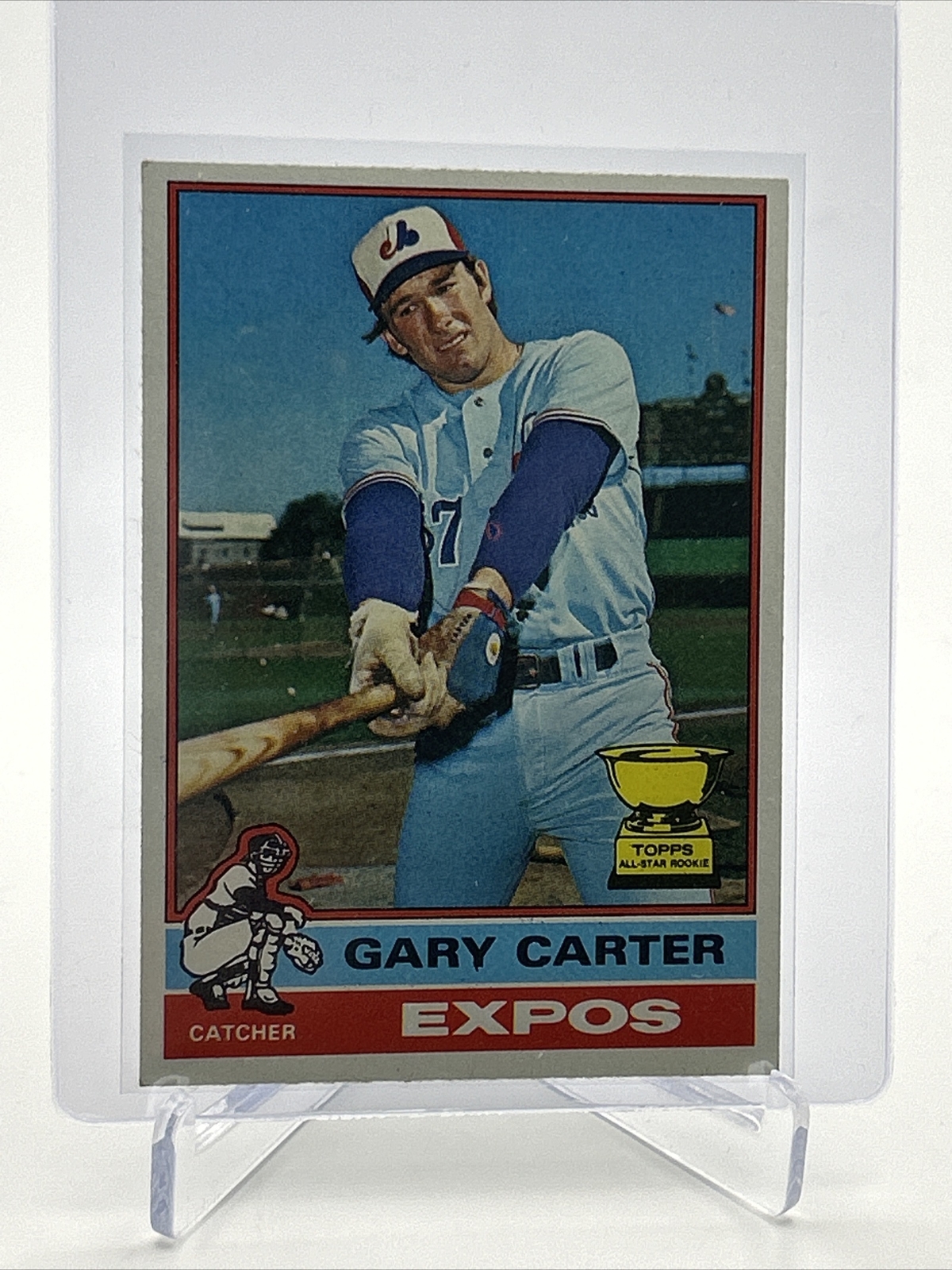 1976 Topps Gary Carter Rookie Cup Baseball Card #441 EX Quality FREE ...