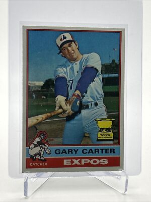 1976 Topps Gary Carter Rookie Cup Baseball Card #441 EX Quality FREE ...