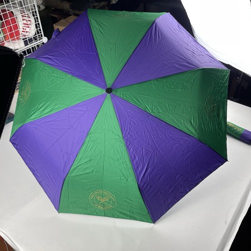 Wimbledon Tennis Championships Personal Umbrella 36" New First Time ...