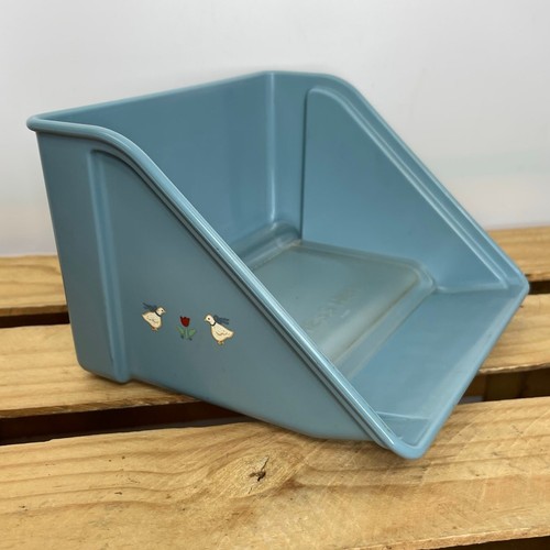 Vintage Tupperware Blue White Duck Pattern Napkin Holder | eBay