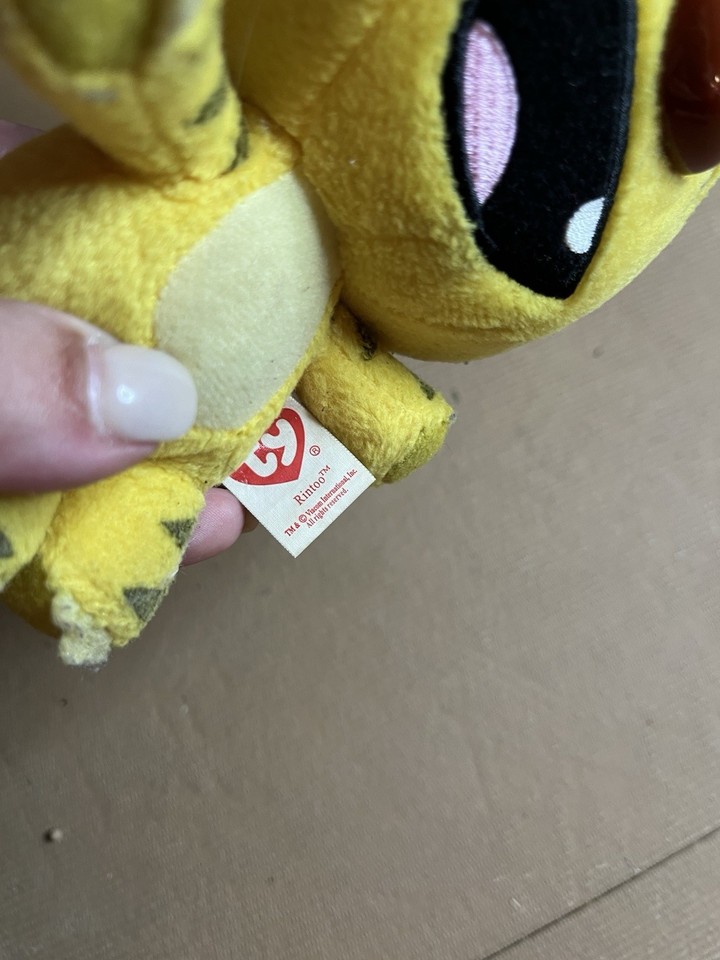 TY 2009 Nick Jr’s Ni Hao Kai Lan Rintoo Tiger 6" Plush Stuffed Animal ...