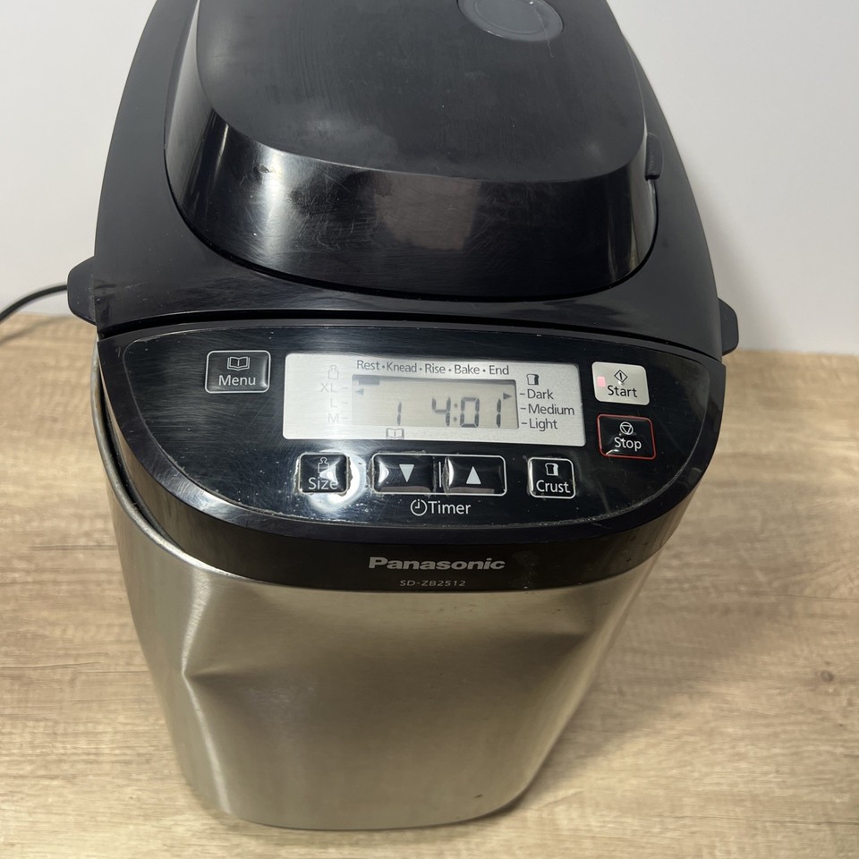 Panasonic SD-ZB2512 Silver Bread Maker please read details | eBay UK