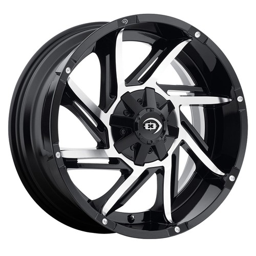 VISION 422 Prowler 20X12 8x180 Offset -51 Gloss Black Machined Face ...