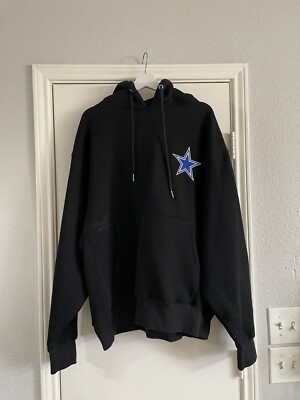 By Way Of Dallas Cowboys Hoodie Black With Embroidered Size XXL New W ...