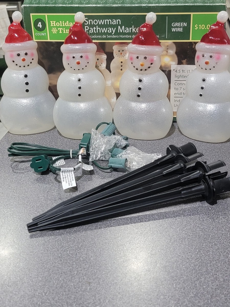 Xmas Lighted Pathway Markers Cheap Christmas Pathway Lights Festive