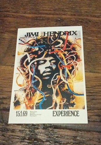 JIMI HENDRIX SNAKES POSTCARD 4 x 6 inch | eBay