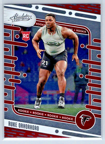 2024 Absolute Football - Ruke Orhorhoro - Atlanta Falcons - RC - #135 ...