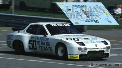 Decalcomanie Porsche 944 LM Norisring 1981 1:32 1:43 1:24 1:18 slot ...