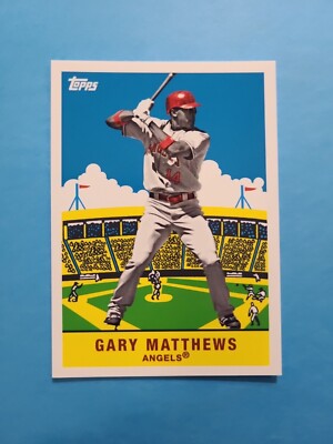 GARY MATTHEWS 2007 TOPPS FLASHBACK FRIDAYS BASEBALL CARD # FF22 G7795 ...