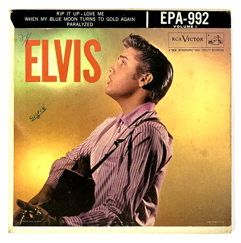 Elvis Presley ~ Rip It UP ~ Orig. 45 EPA-992 Vol. 1 w/Picture Sleeve VG ...