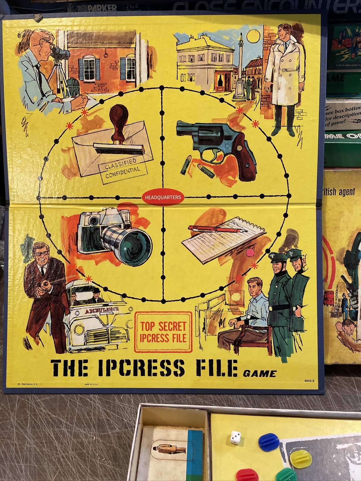 Milton Bradley The Ipcress File Board Game/Rare | eBay