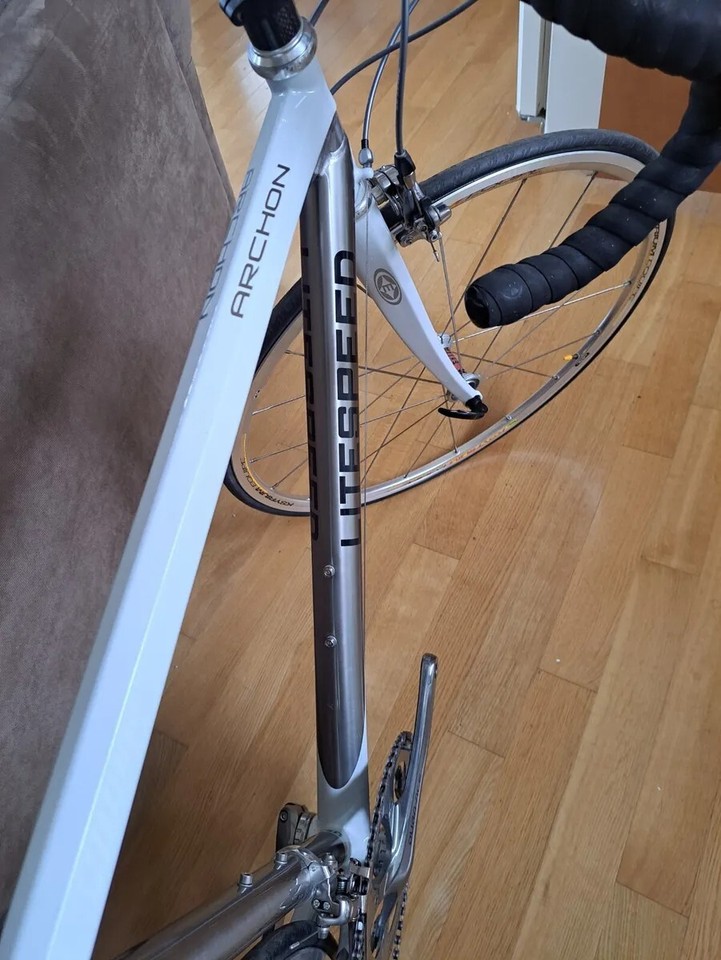 2009 Litespeed T1 Frame Med-Lrg Archon, DuraAce 7800 groupset + Wheels ...