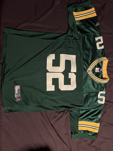 Clay Matthews NFL Reebok On Field Jersey Size 50 Green Bay Packers #52 ...