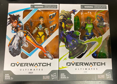 Brand New LOT OF 2 HASBRO OVERWATCH ULTIMATES - Tracer & Lucio Action ...