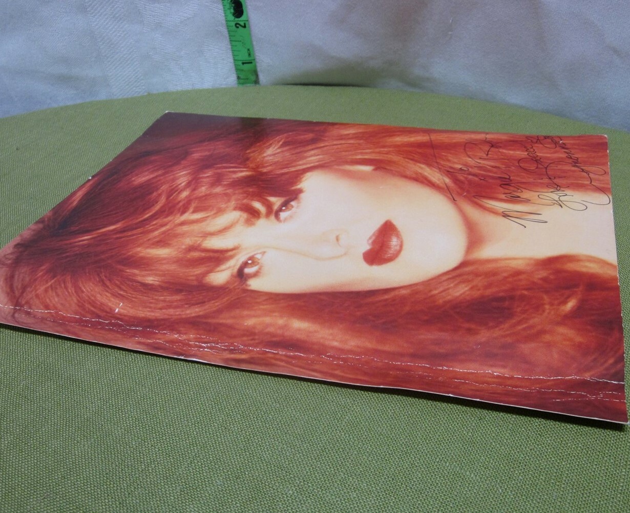 WYNONNA JUDD autograph glossy photo Judds country redhead 8 x 10 sexy ...