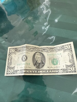 1985 Series $20 Twenty Dollar Bill Green Seal Federal Reserve Note | eBay