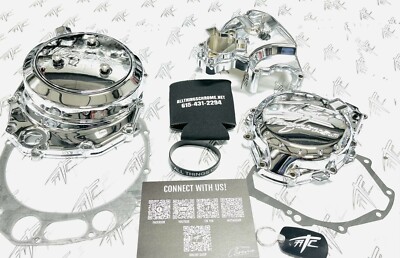 HAYABUSA CHROME ENGINE COVER PACKAGE FOR 2008-2012 SUZUKI HAYABUSA | eBay