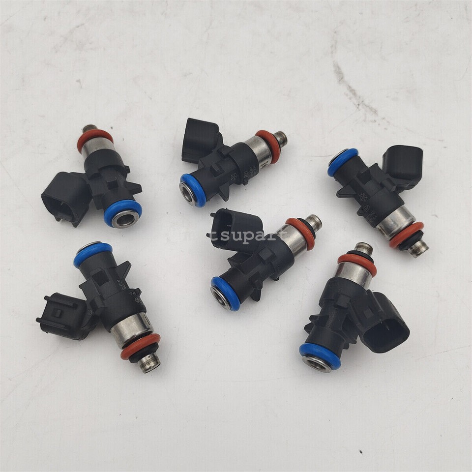 6PCS Fuel Injectors 5281427AA for Chrysler Jeep Cherokee Dodge RAM 3.6L ...