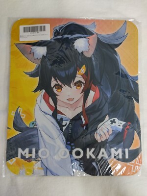 Hololive × CAPCOM Ookami Mio Limited prize mouse pad | eBay