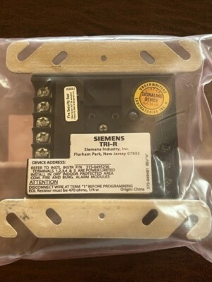 SIEMENS TRI-R RELAY MODULE (150+ AVAIL.) "NO PEN MARKS" PLASTIC OR ...