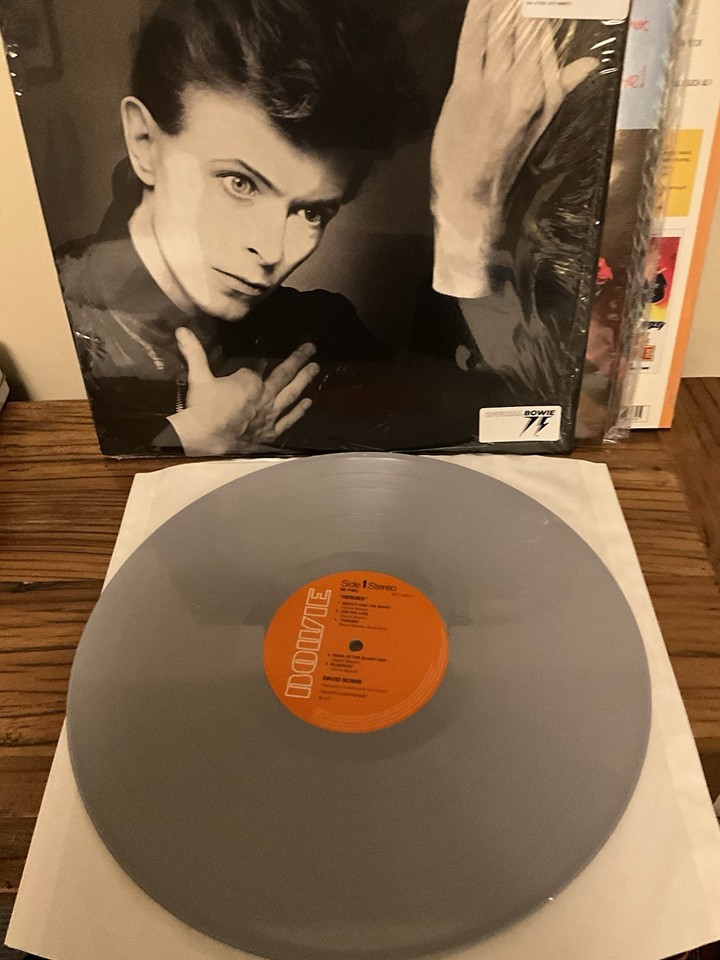 Heroes by David Bowie (Record, 2017. Silver Pressing | eBay UK