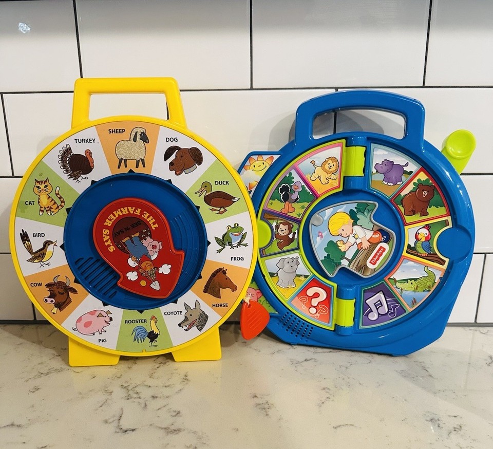 Fisher Price See and Say Two Different Toys Functional | eBay