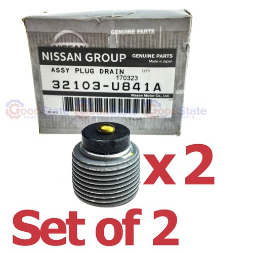 GENUINE Nissan Patrol GQ Y60 GU Y61 Front Rear Diff Magnetic Drain Plug ...