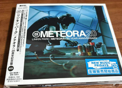 Linkin Park Meteora: 20th Anniversary Edition 3CD Japan Limited Edition ...