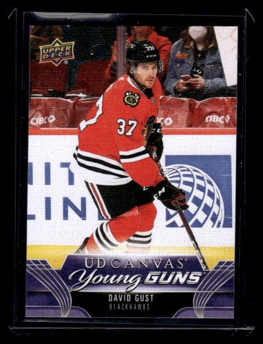 David Gust 2023-24 Upper Deck UD Canvas Young Guns #C104 Chicago ...
