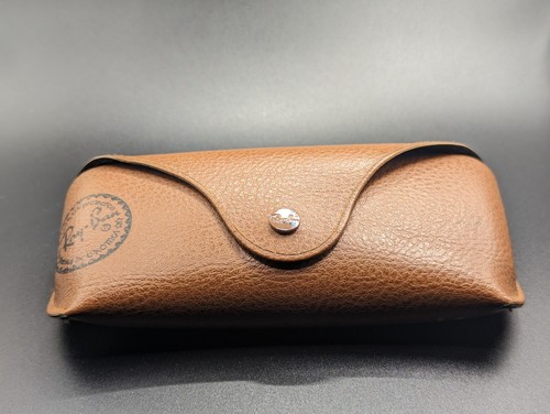 Ray-Ban Soft Case Eyeglasses/Sunglasses Snap Closure Pouch Brown | eBay