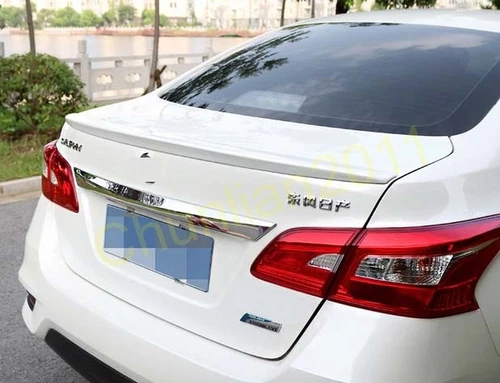 Factory Style Spoiler Wing abs Fit 2013-2019 Nissan Sentra 4DR Sedan A ...